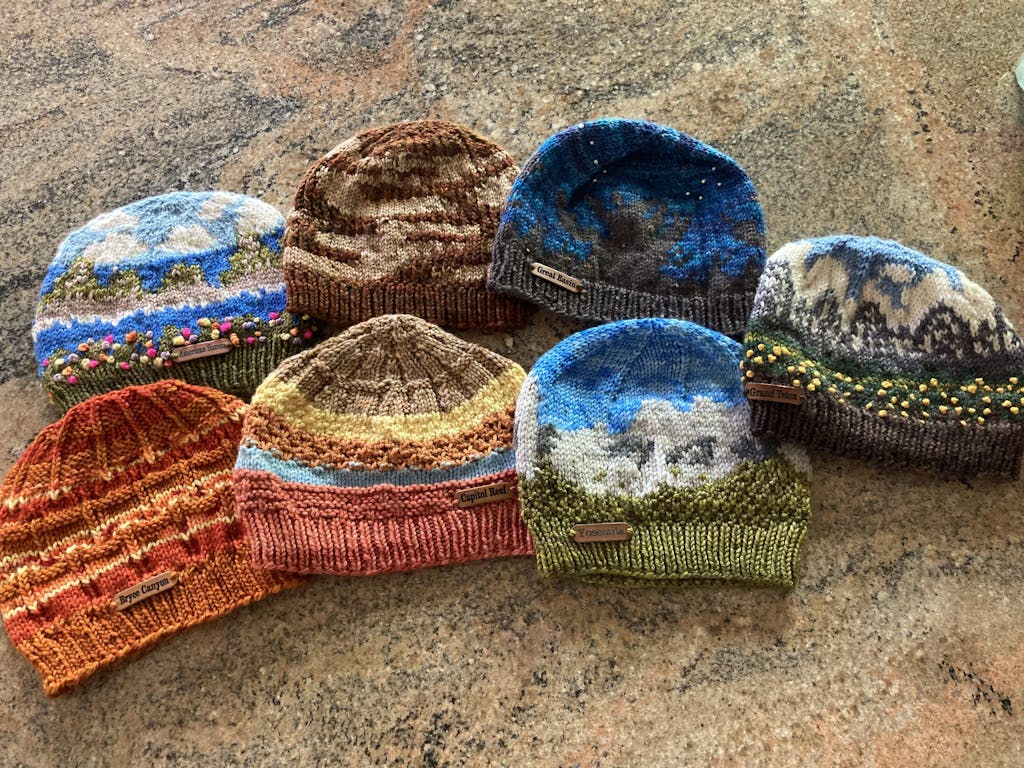 Knitting the National Parks Yarn - Nancy Bates | Stunning String Studio