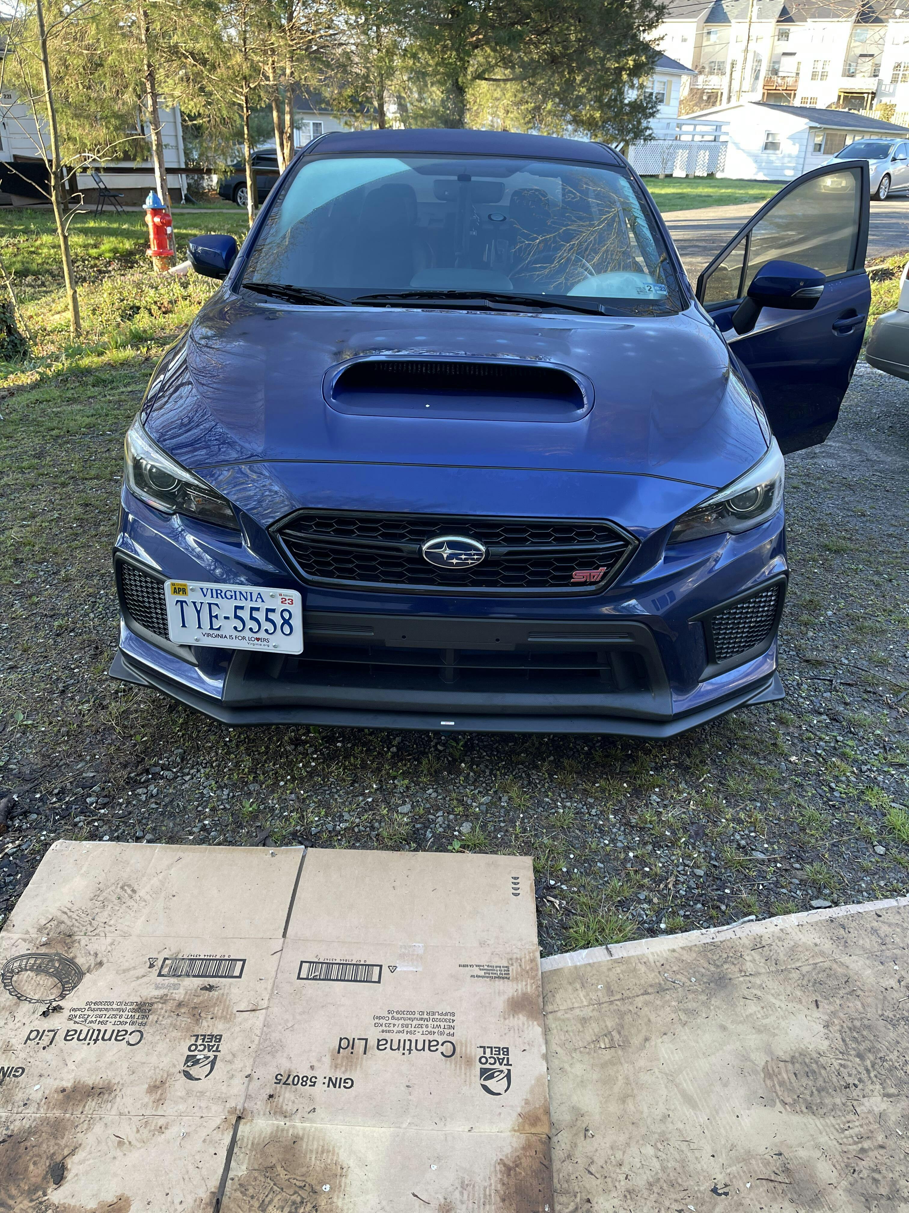 Subaru OEM STI Front Lip 2018-2021 WRX / 2018-2021 STI - Subimods.com