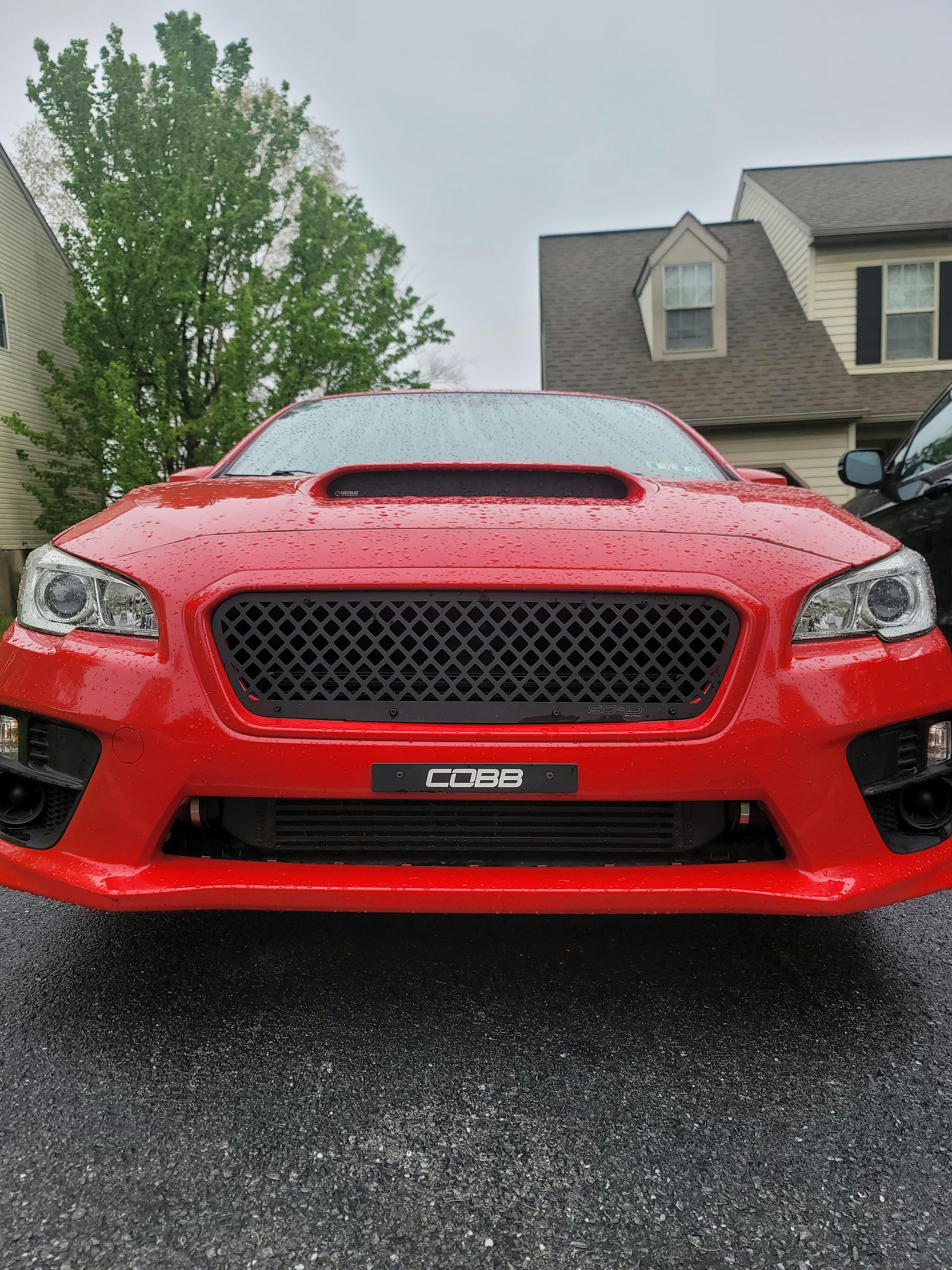 Verus Engineering Hood Scoop Block-Off Kit 2015-2021 WRX / 2015-2021 ...