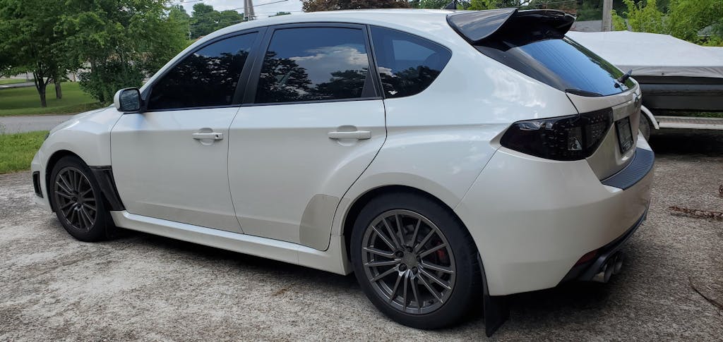 Invidia Gemini R400 Cat back Exhaust Stainless Steel Tips 2011-2014 WRX ...