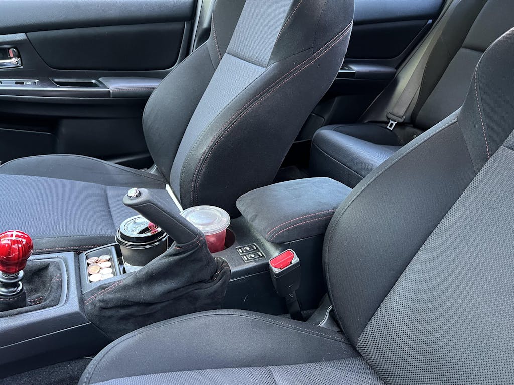 Subaru OEM Center Console Lid WRX STI 2015-2021 | Subimods — Subimods.com