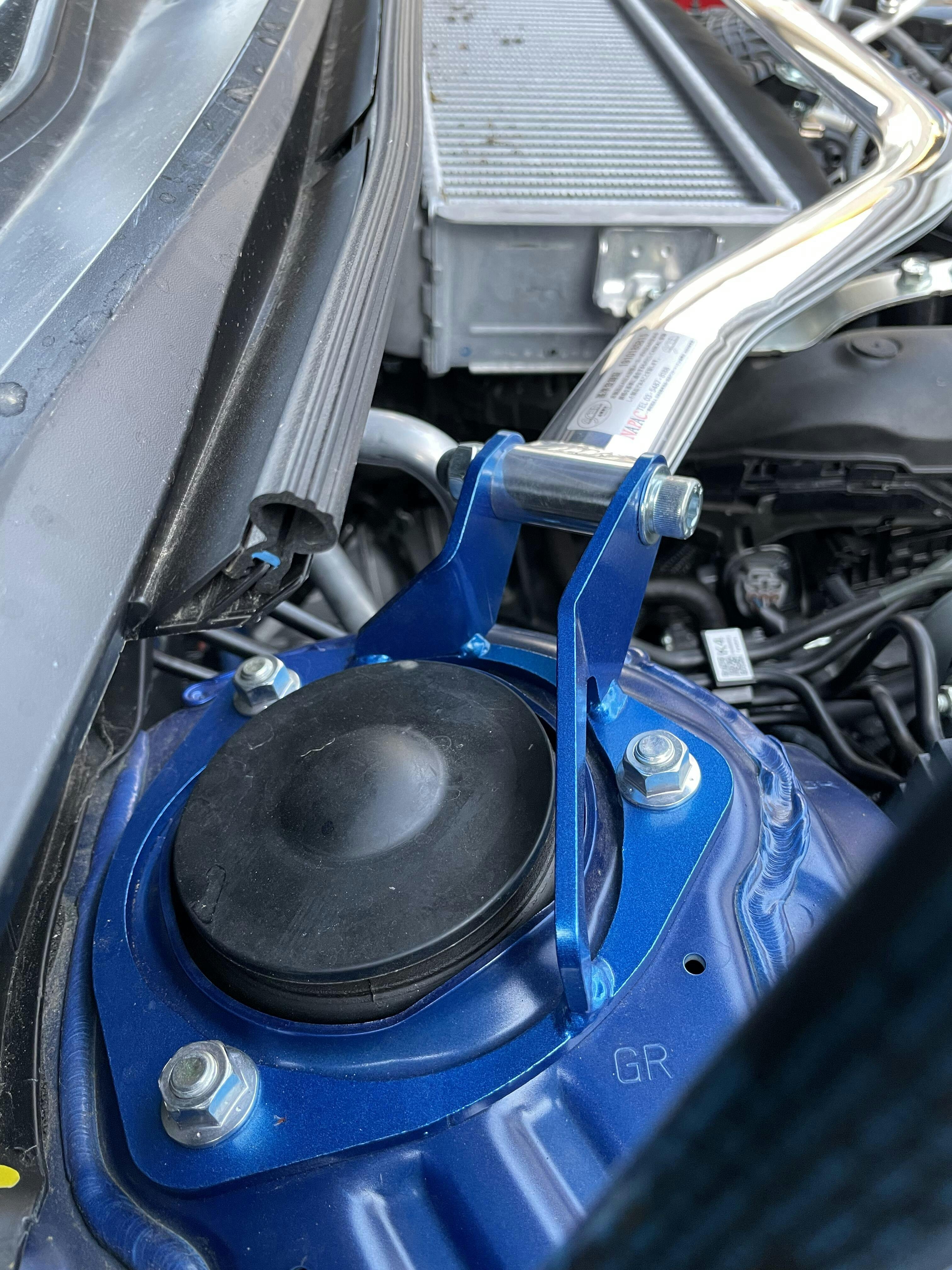 Cusco Type OS Front Strut Tower Bar 2013-2022 BRZ / 2013-2016 FRS/ 2017-2021 GT86 - Subimods.com