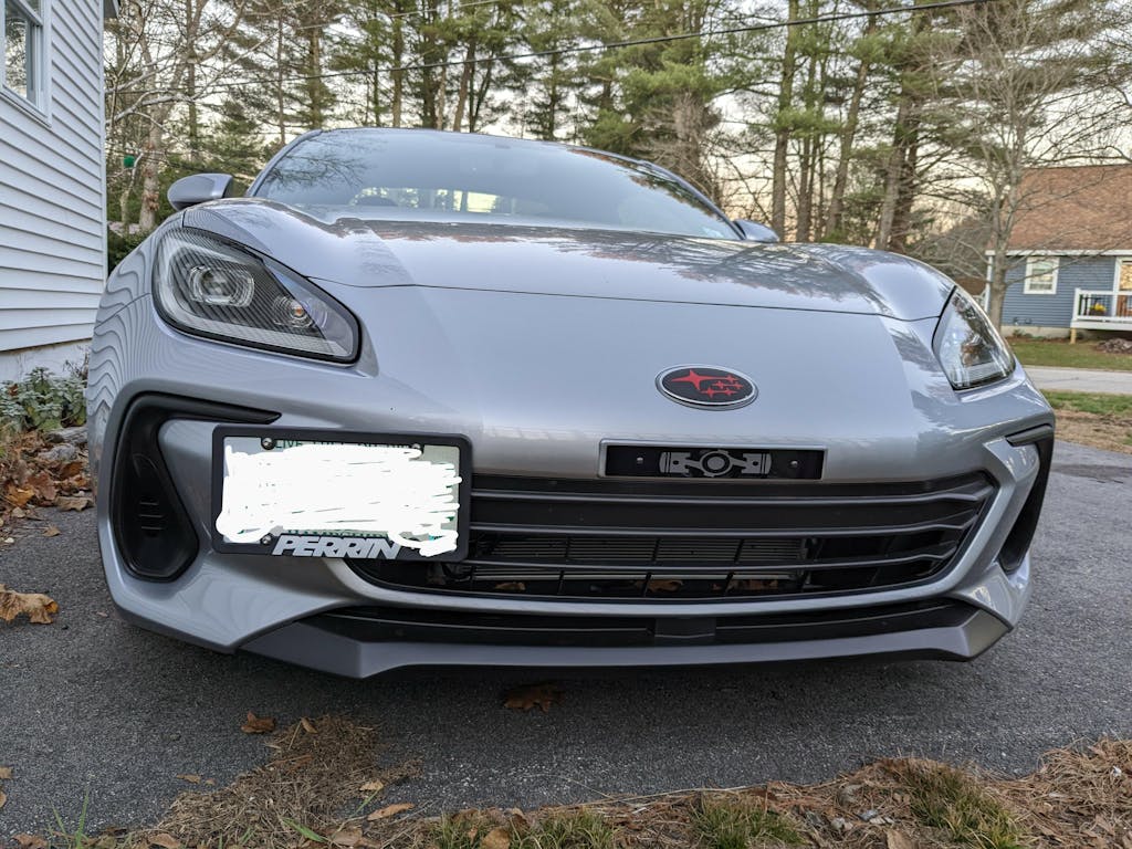 Perrin License Plate Relocation Kit 2022-2024 BRZ / 2022-2024 GR86 ...