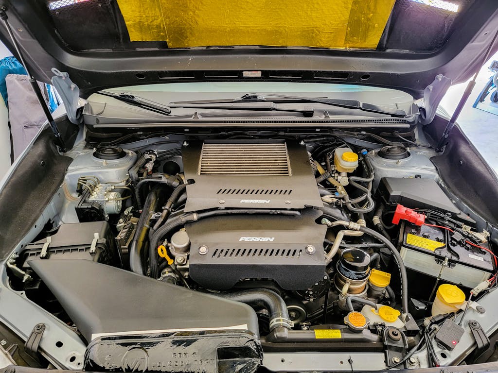 Perrin Engine Cover Kit Black 2015-2021 WRX - Subimods.com