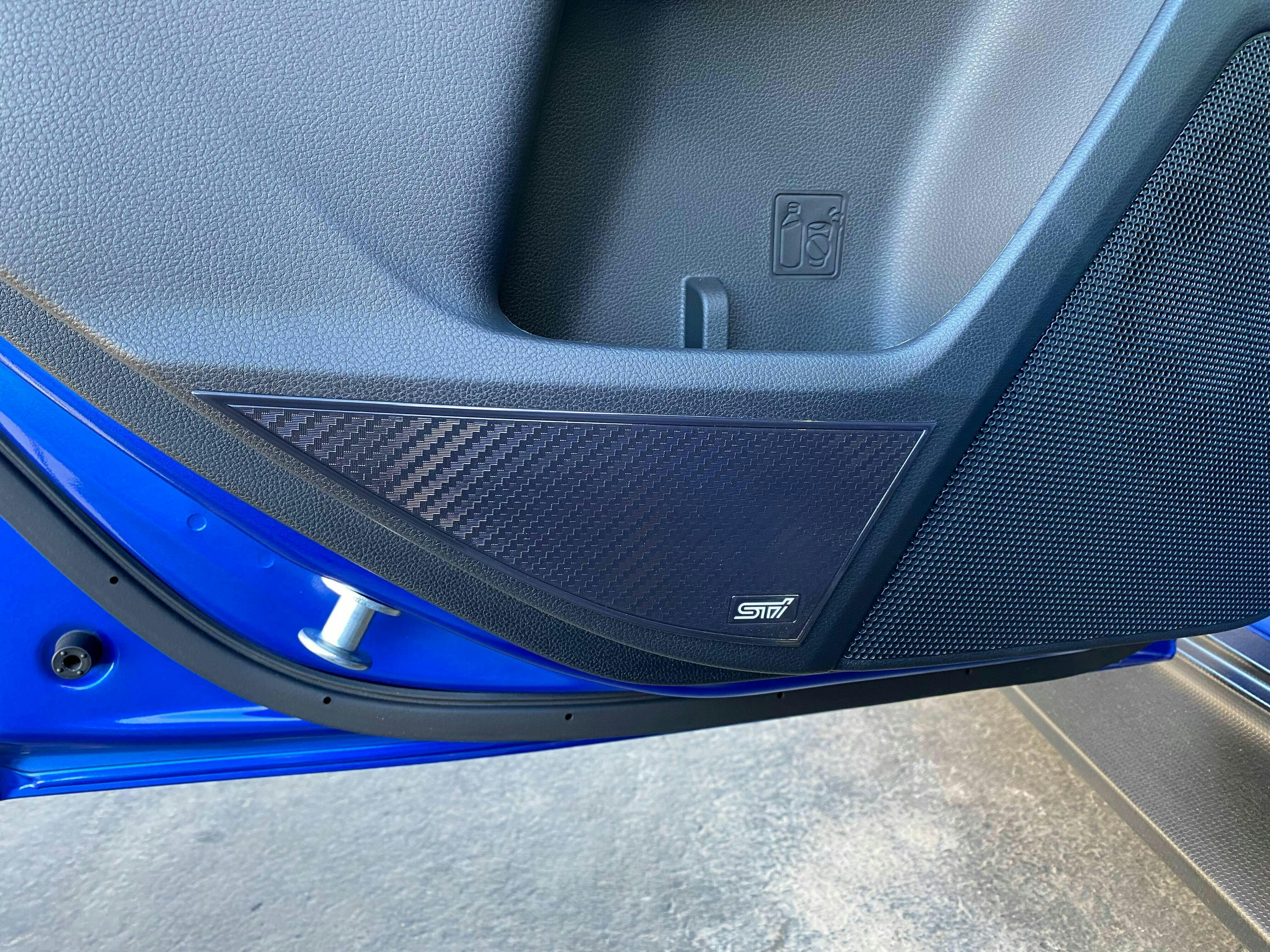Subaru JDM Door Scuff Protector w/ STI Logo 2022-2024 WRX - Subimods.com