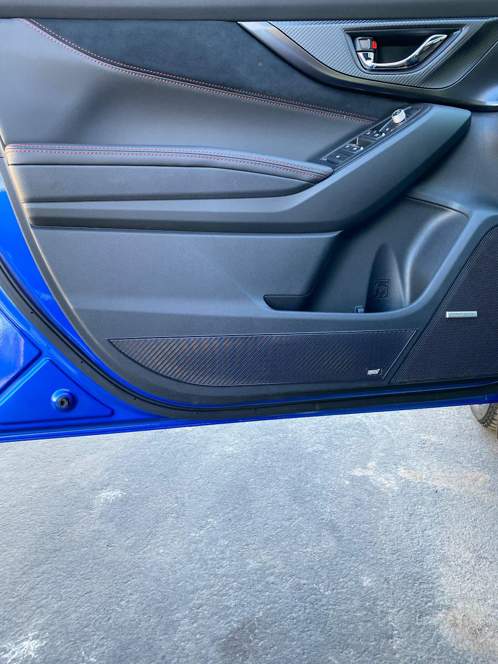 Subaru JDM Door Scuff Protector w/ STI Logo 2022-2024 WRX - Subimods.com