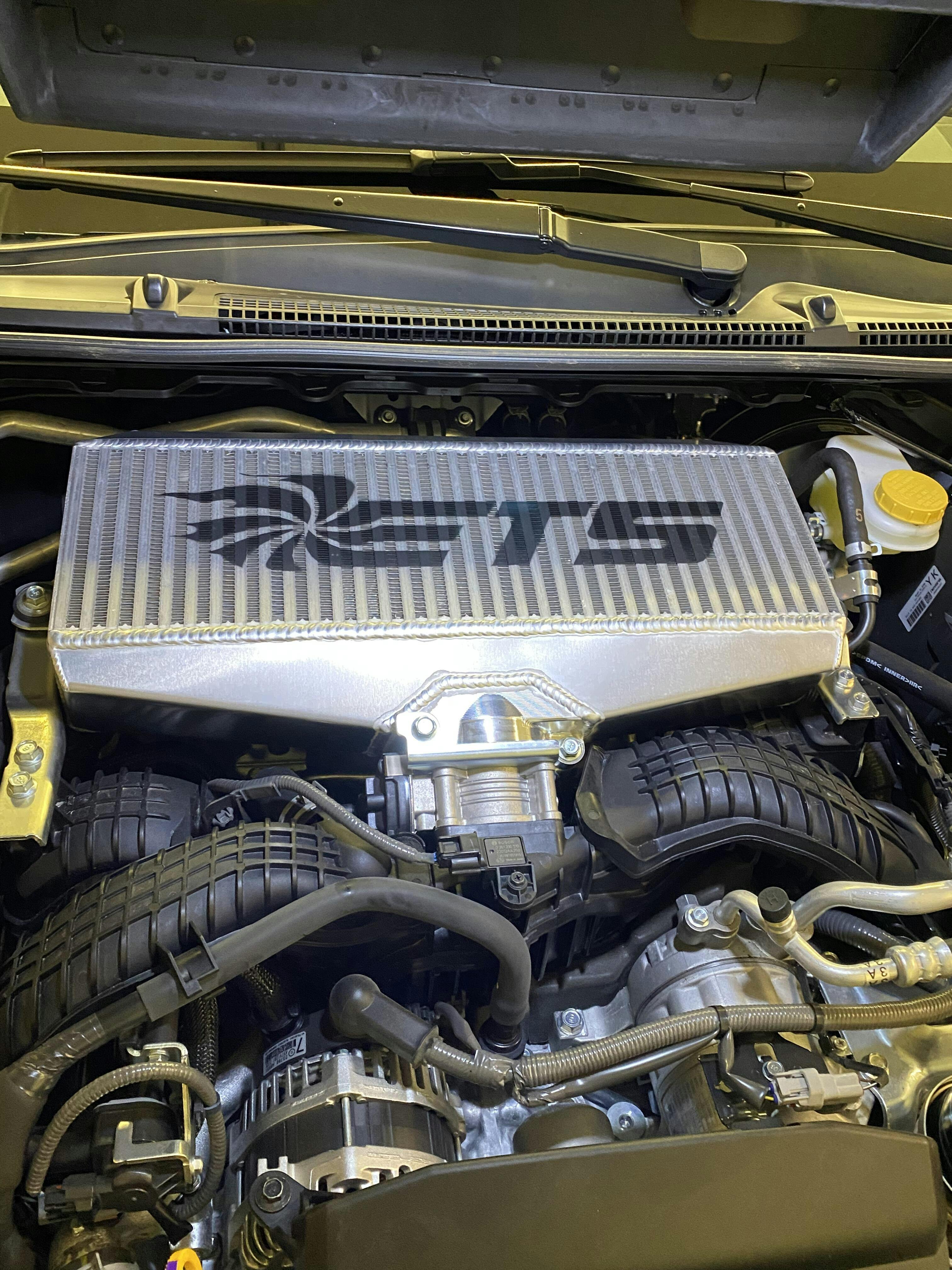 ETS Ultimate Top Mount Billet Intercooler w/ Stencil 2022 WRX ...