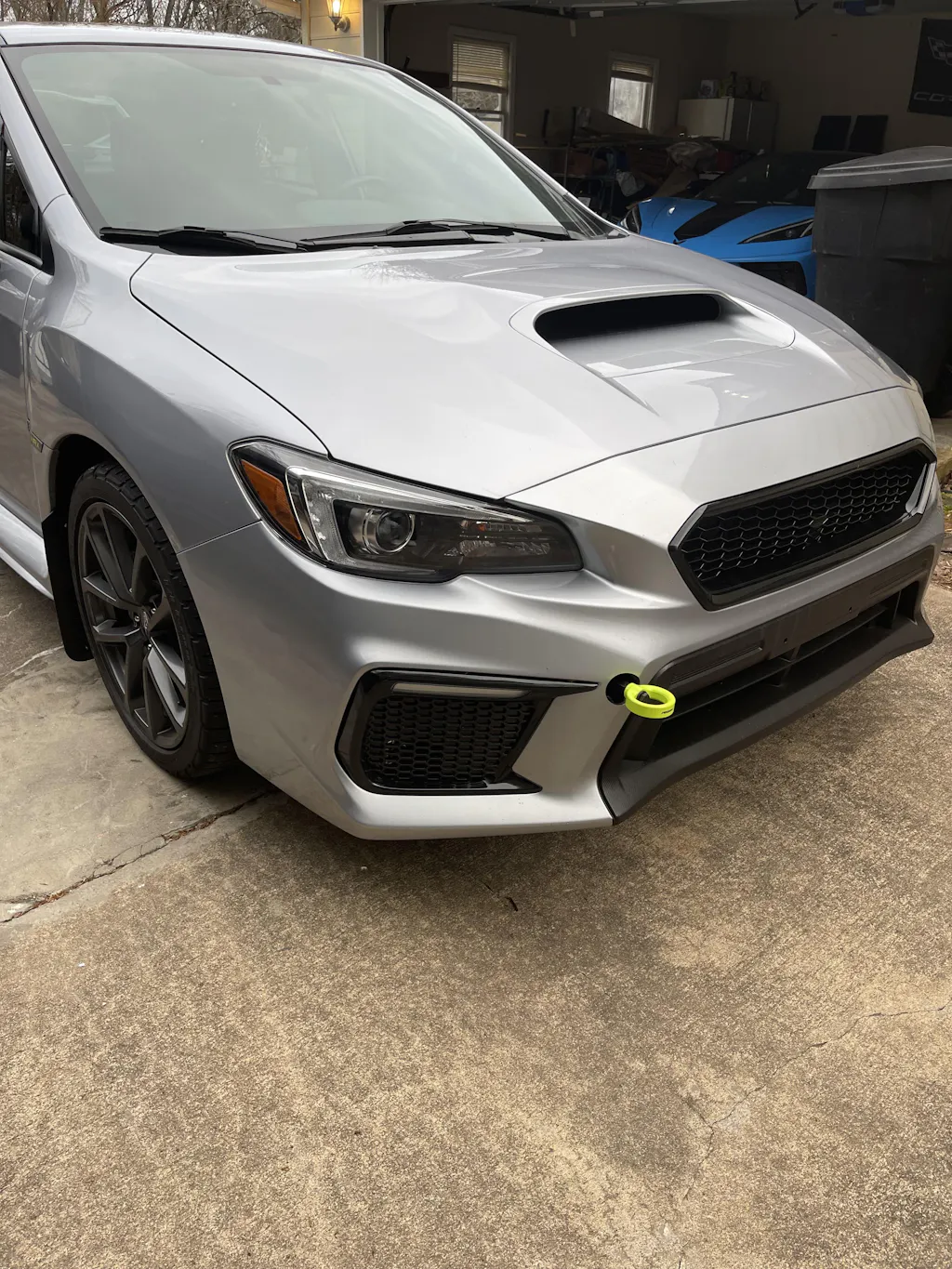 Perrin Front Tow Hook Neon Yellow for WRX STI BRZ GT86 — Subimods.com
