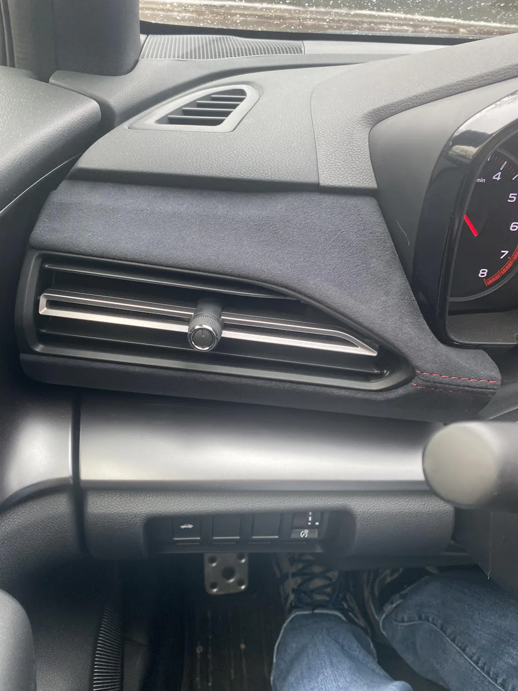 Subaru OEM Ultrasuede Console Trim Panels WRX 2022-24 — Subimods.com