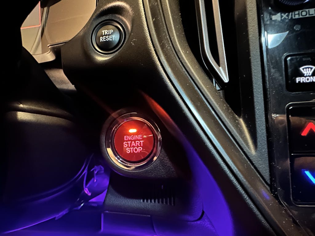 Subaru OEM JDM Push Start Button Overlay Red Most Subaru Models w/ Push ...