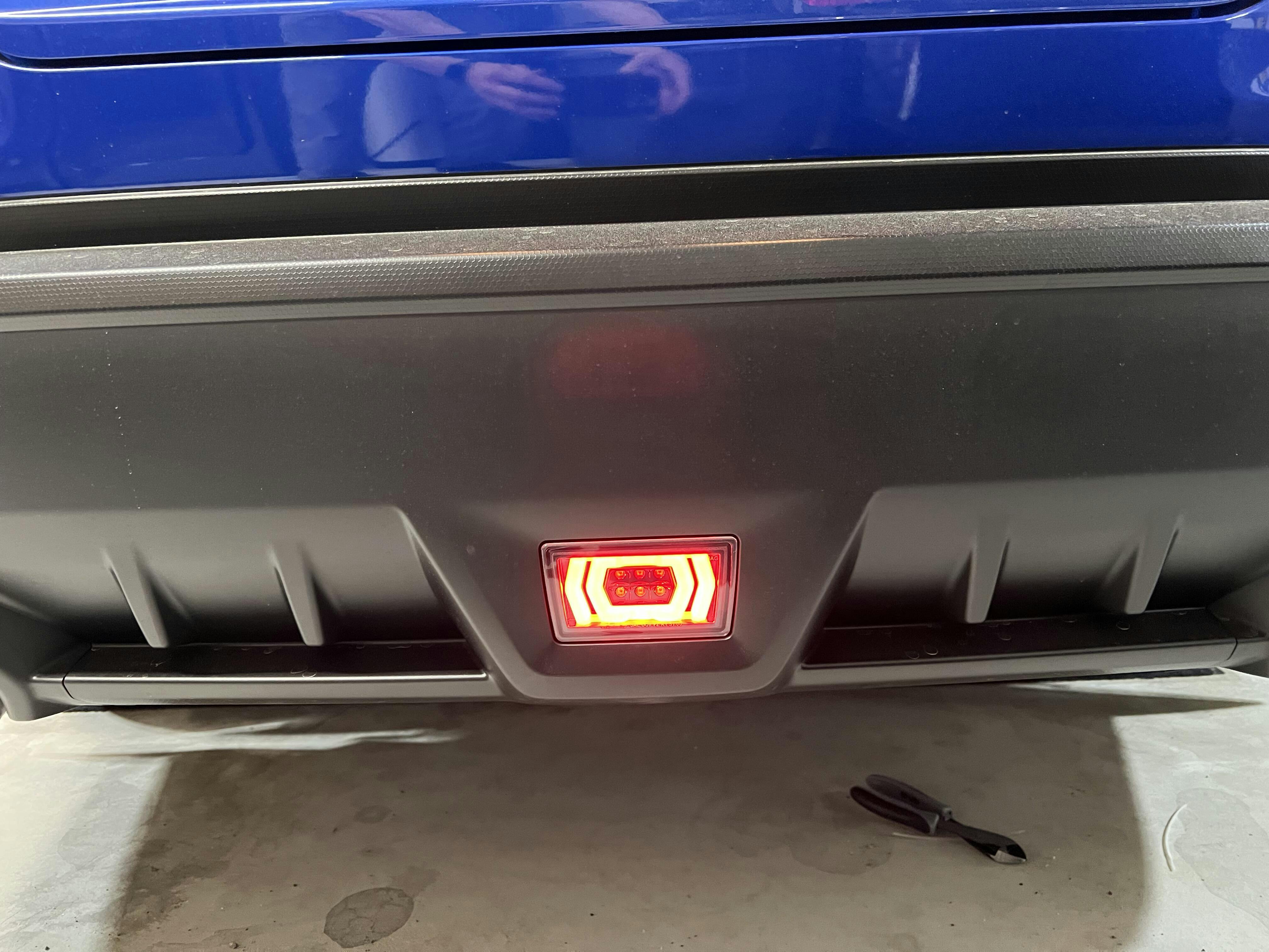 Molded Innovations Rear Brake Light Version 4 w/ Cyclops Style DRL and ...