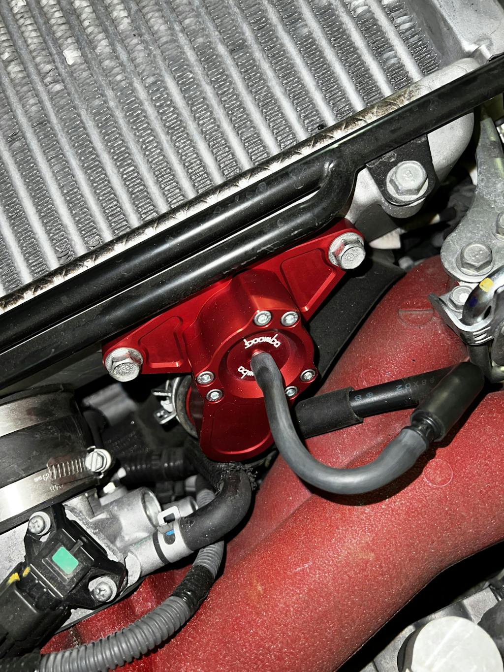 Boomba Bypass Valve Red 2004 2021 Sti