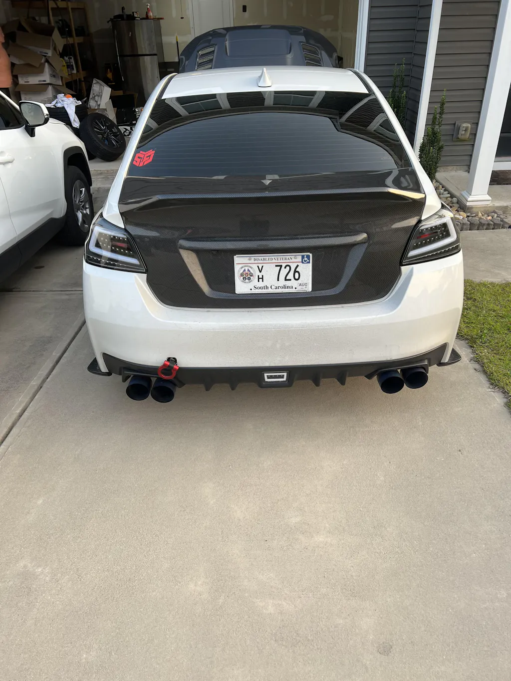 Spec-D Sequential LED Tail Lights Black Housing w/ Clear Lens and White ...