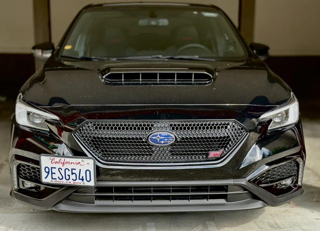 Subaru OEM JDM Sport Grille for WRX 2022-2024 STI Badge — Subimods.com