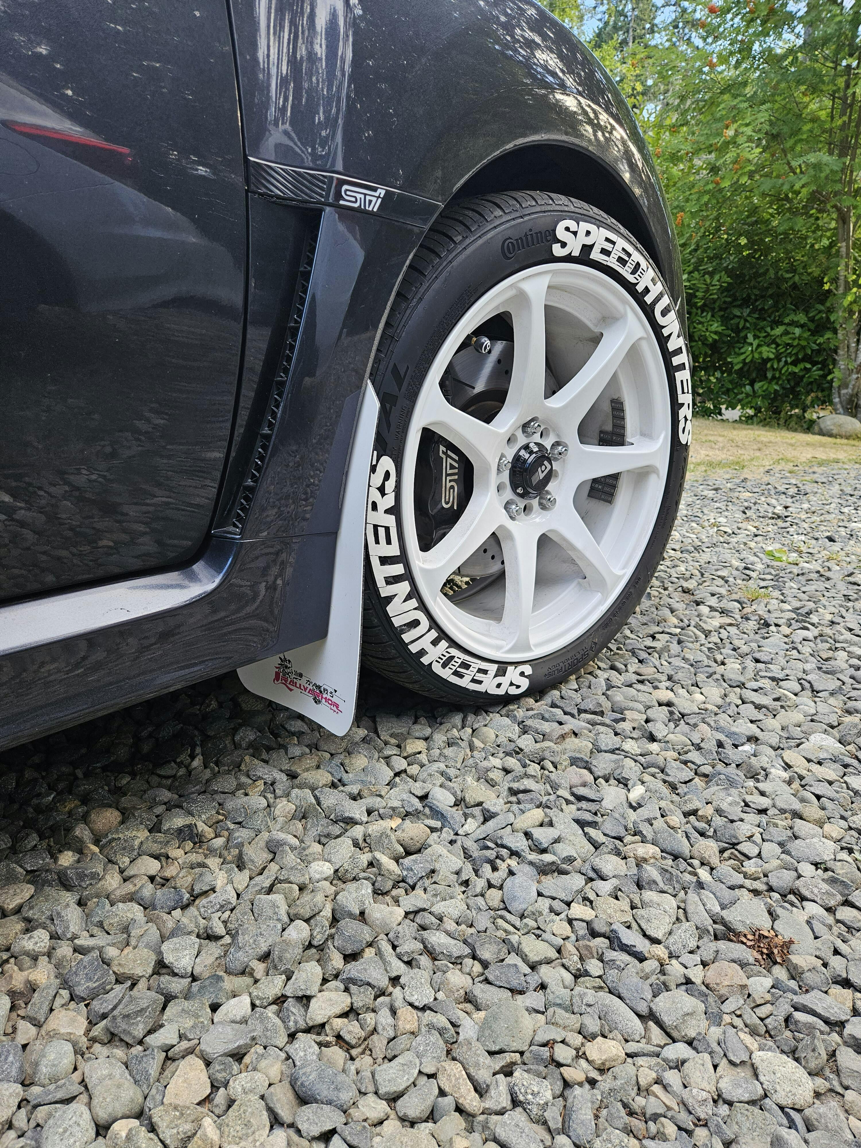 Perrin Wheel Spacers Black 20mm 5x114.3 2015-2021 WRX / 2005-2021 STI ...