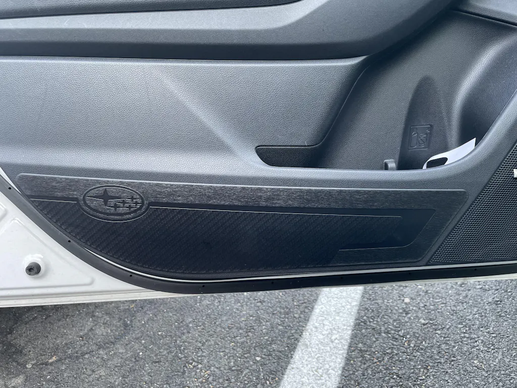 Subaru OEM Door Scuff Protector for WRX 2022-2024 - Subimods — Subimods.com
