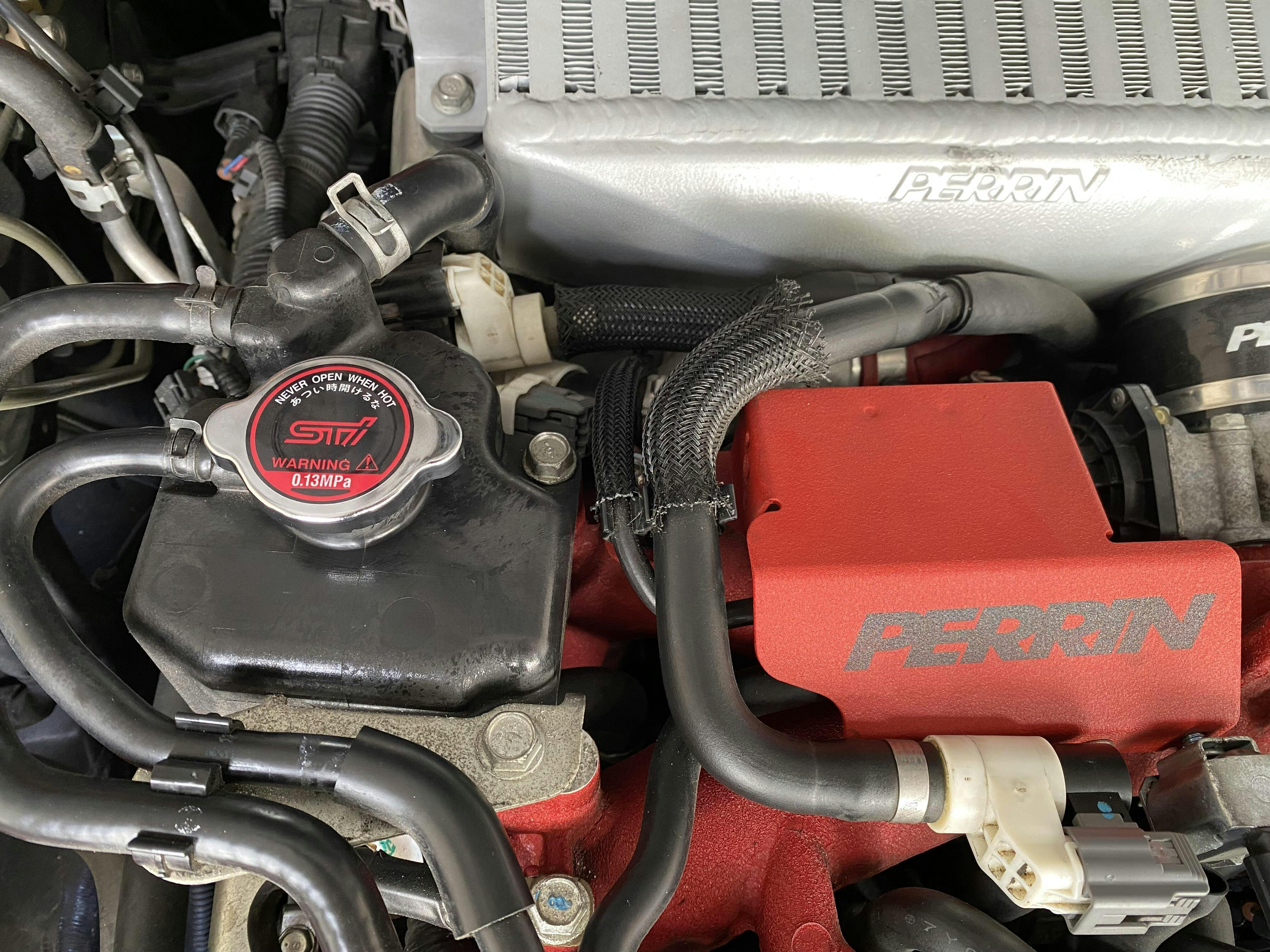 Subaru JDM STI 1.3 Bar High Pressure Radiator Cap Red - Subimods.com