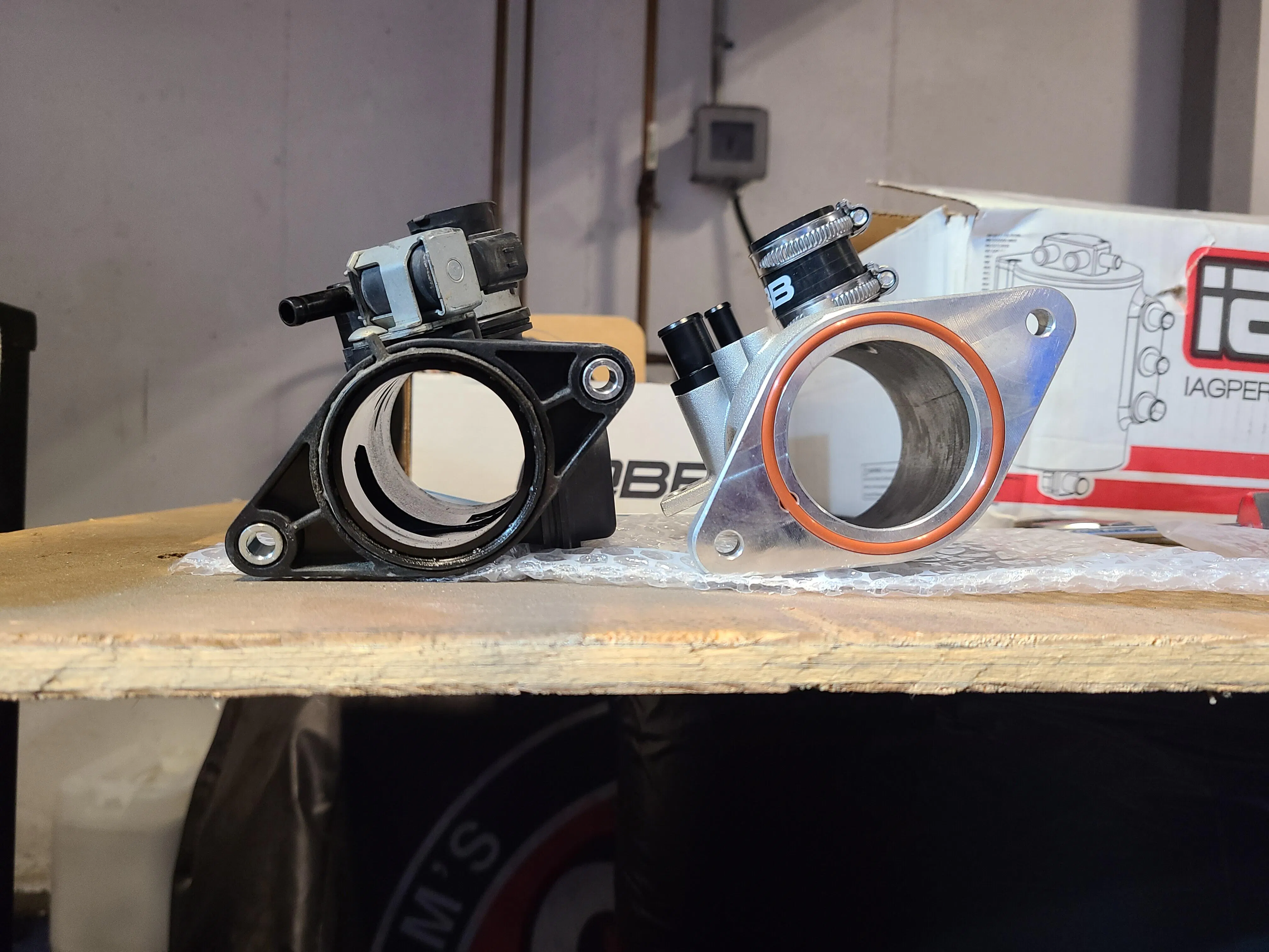 Cobb Cast Aluminum Turbo Inlet 2015-2021 WRX / 2014-2018 Forester XT ...