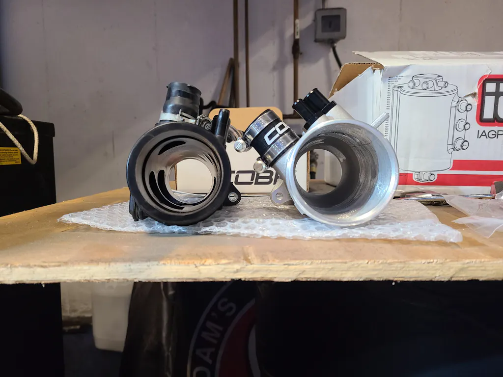 Cobb Cast Aluminum Turbo Inlet 2015-2021 WRX / 2014-2018 Forester XT ...