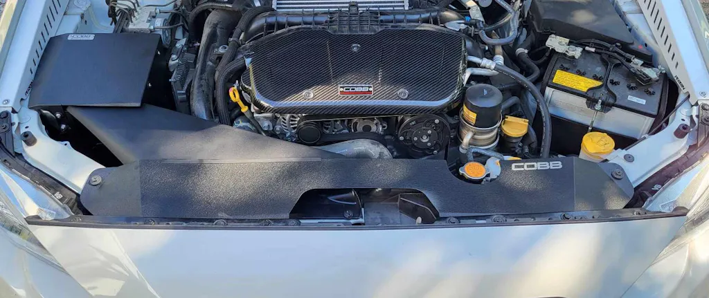 COBB Redline Carbon Fiber Engine Cover for WRX 2015-2021 — Subimods.com