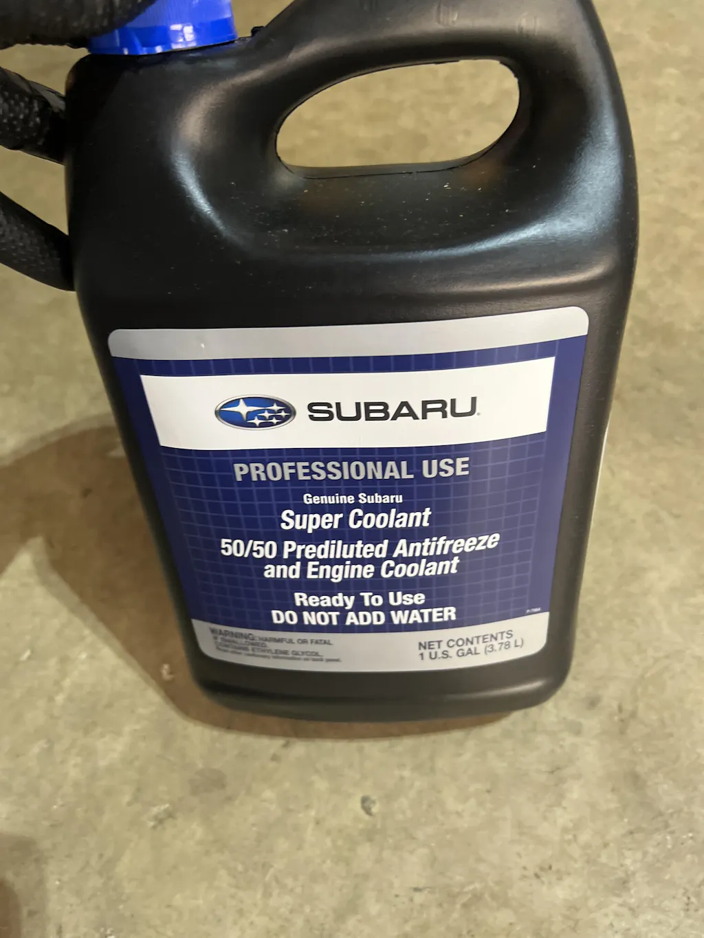 Subaru OEM Super Coolant 1 Gallon - Subimods.com
