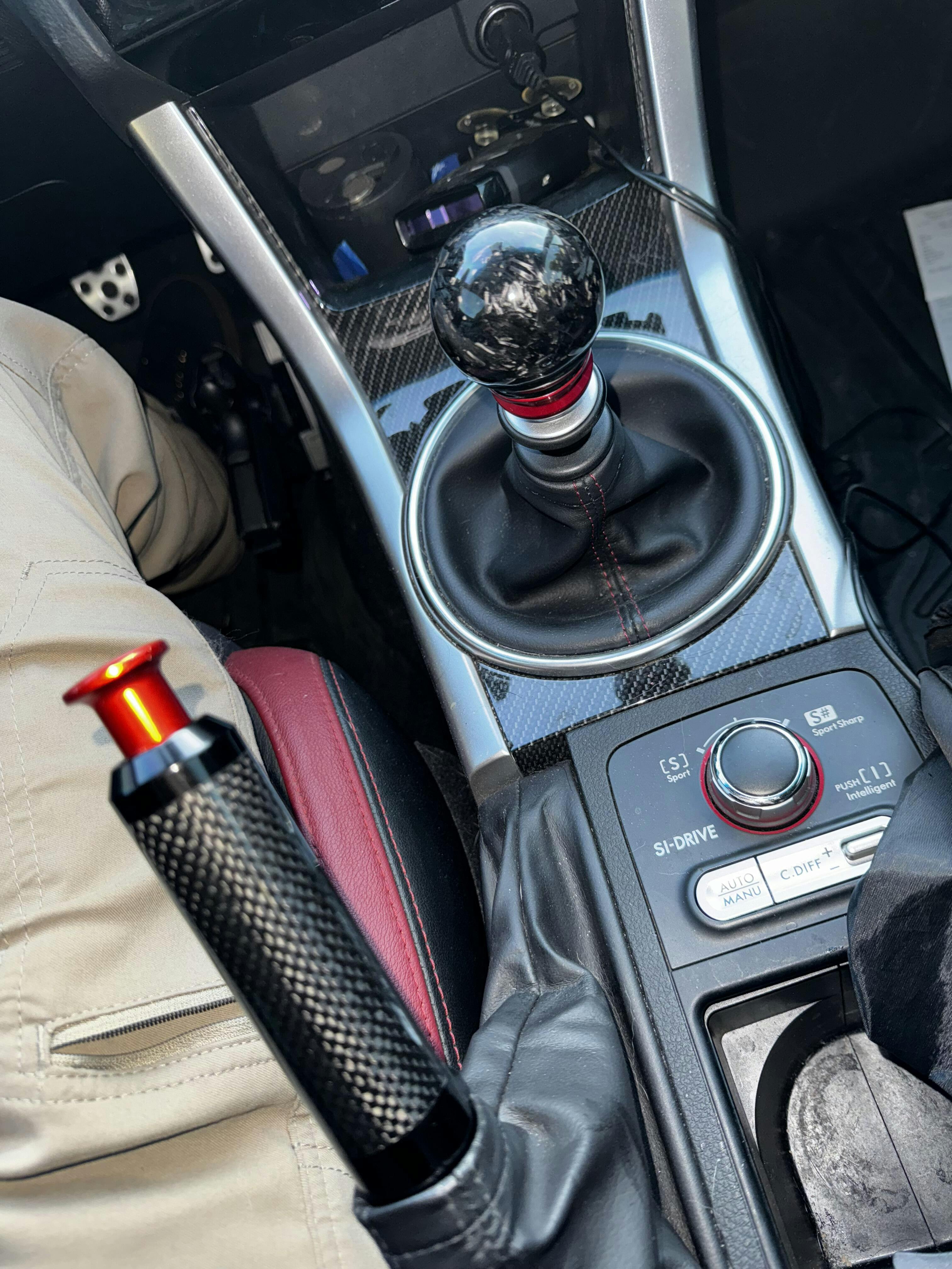 Compressive Tuning Forged Carbon Fiber Shift Knob Most Subaru Models ...