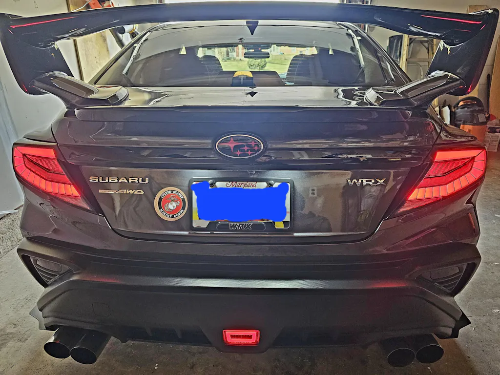 EvoGlow DynamicLume LED Tail Lights Clear Lens WRX 2022-24 — Subimods.com
