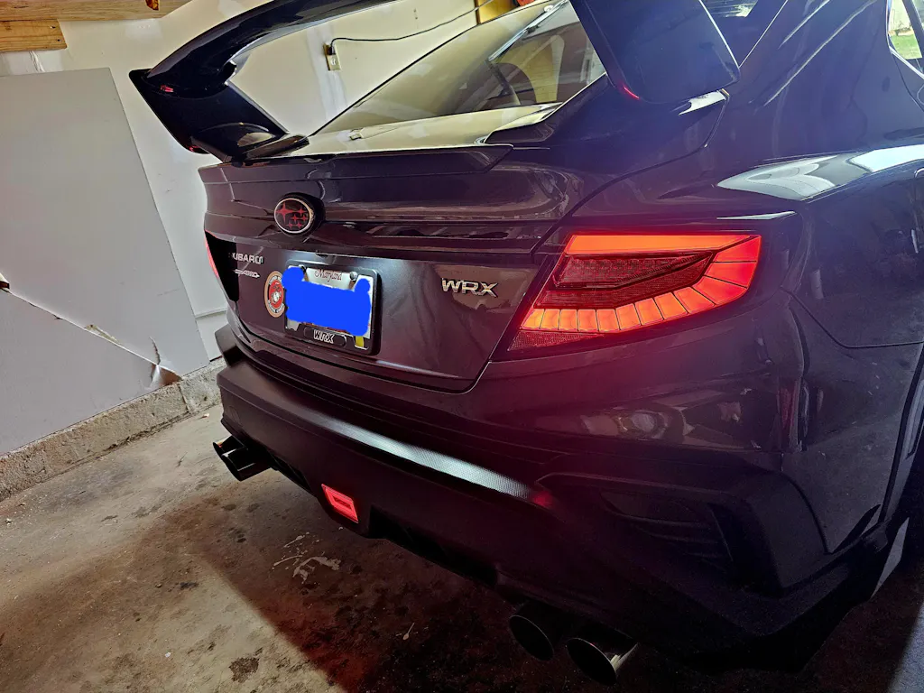 EvoGlow DynamicLume LED Tail Lights Clear Lens WRX 2022-24 — Subimods.com