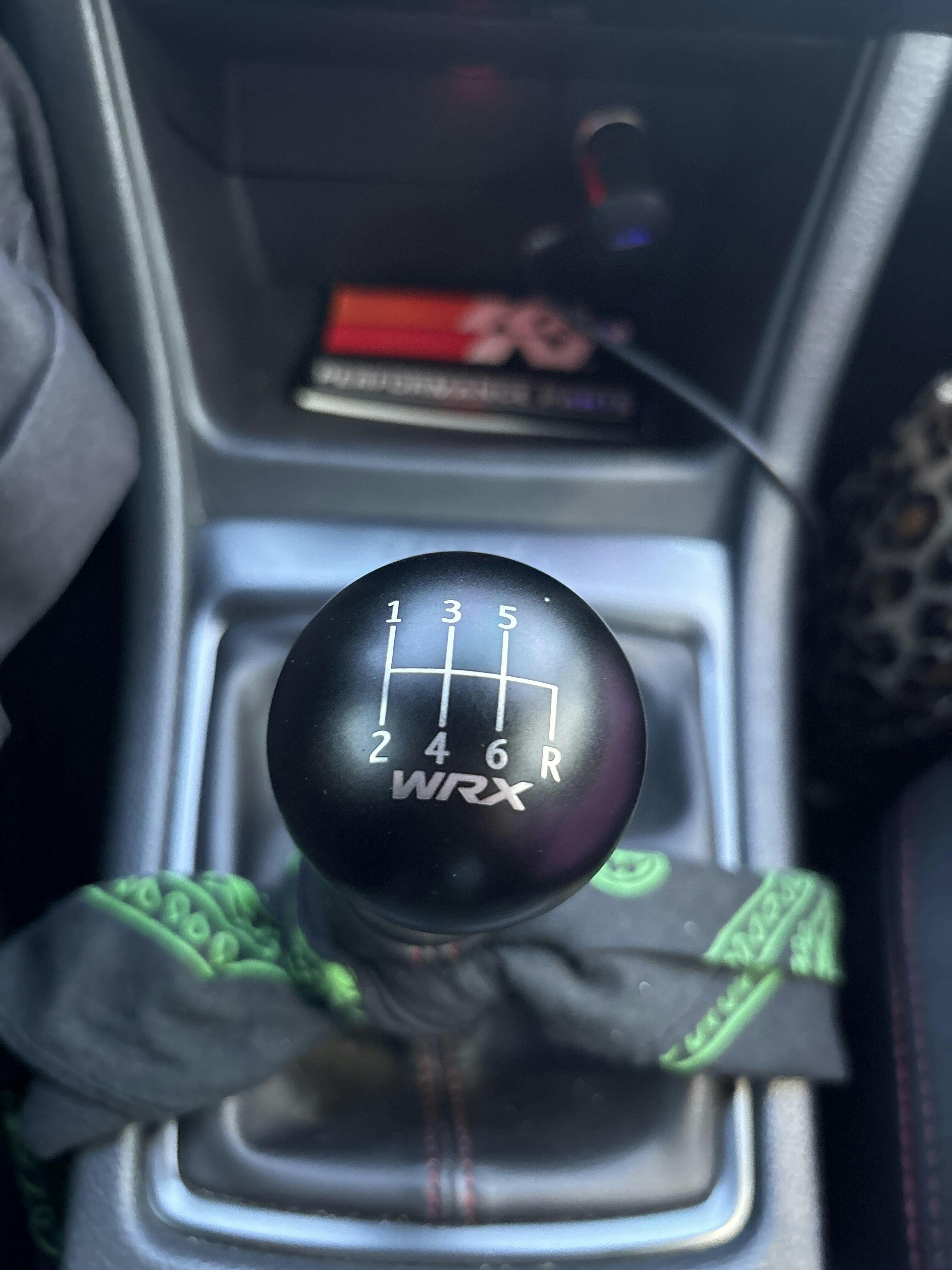Billetworkz Weighted Shift Knob w/ 6 Speed WRX Engraving 2015-2024 WRX - Subimods.com