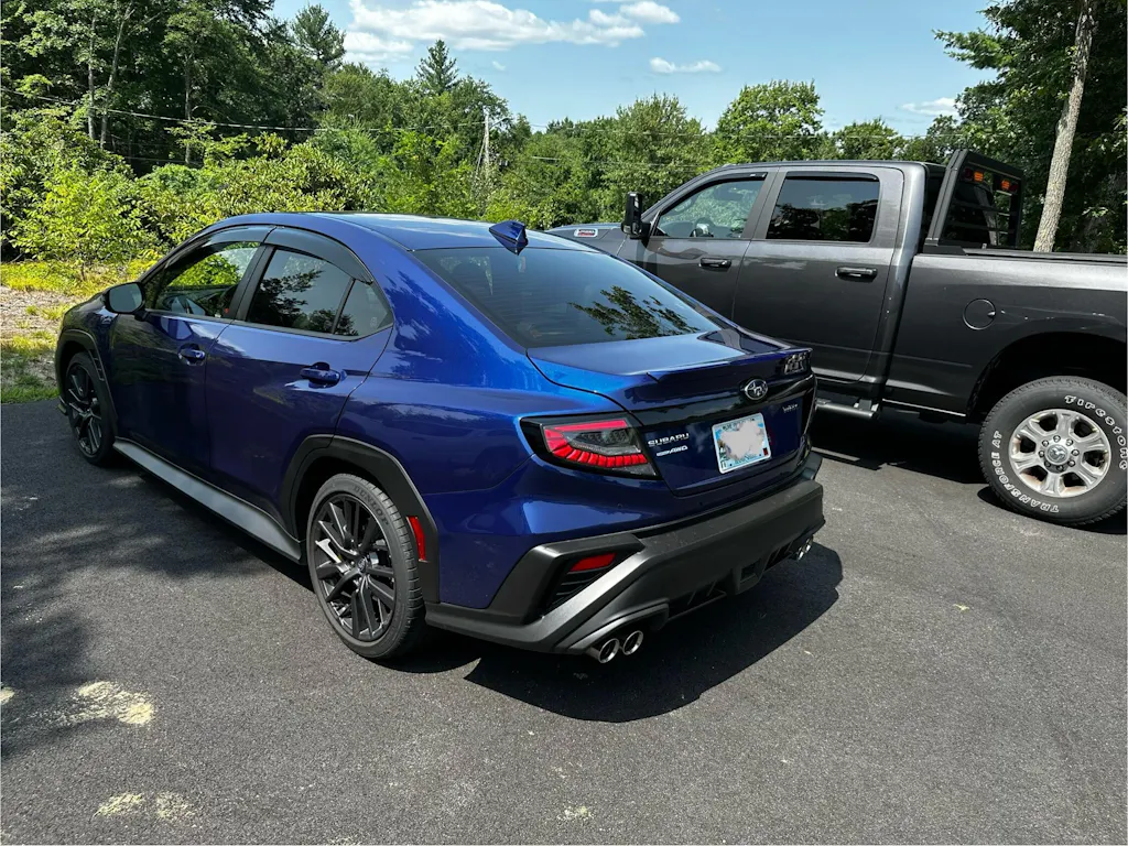 EvoGlow DynamicLume LED Tail Lights Clear Lens WRX 2022-24 — Subimods.com