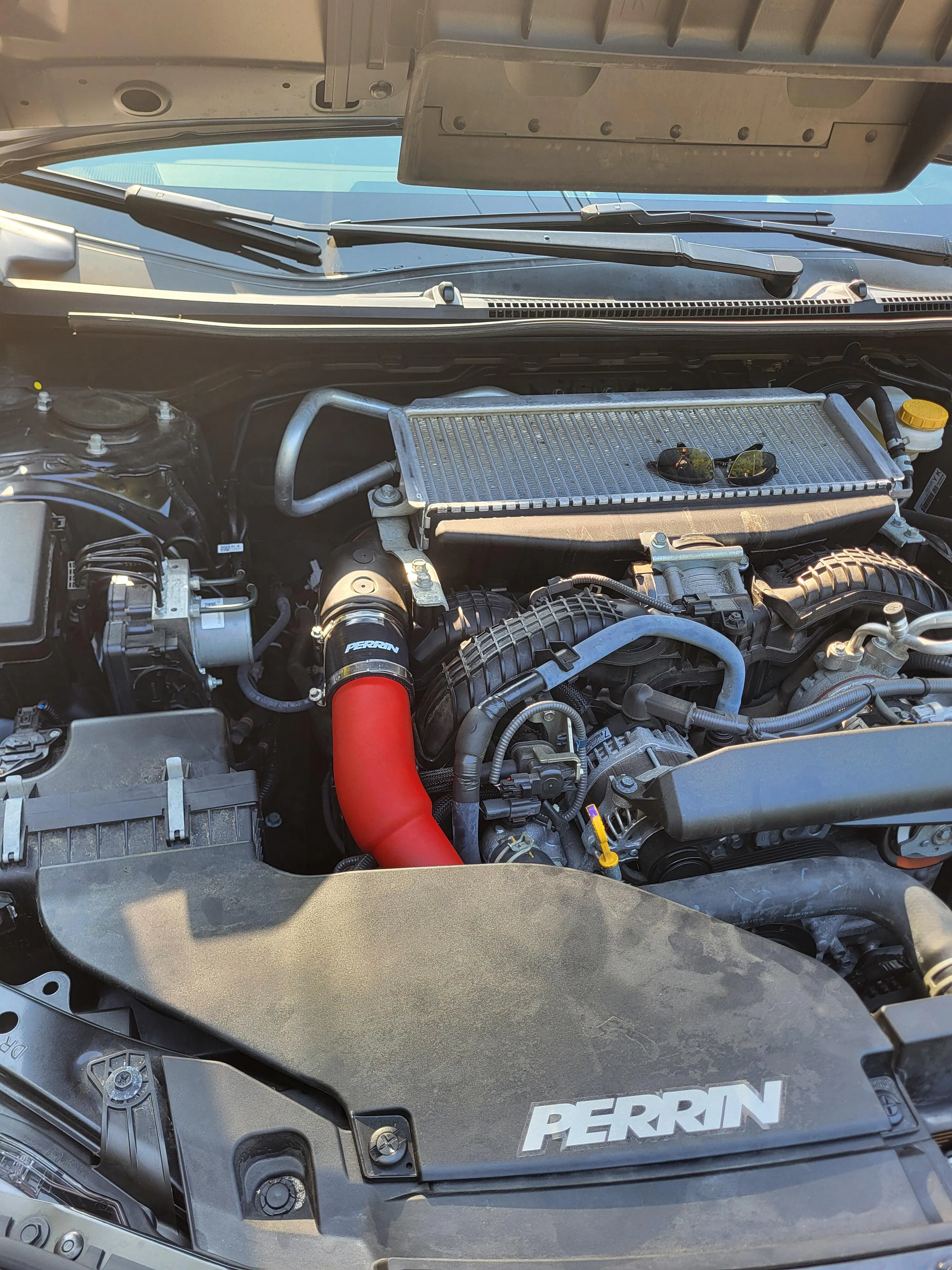 Perrin Charge Pipe Red for 2022-2025 WRX Outback XT — Subimods.com