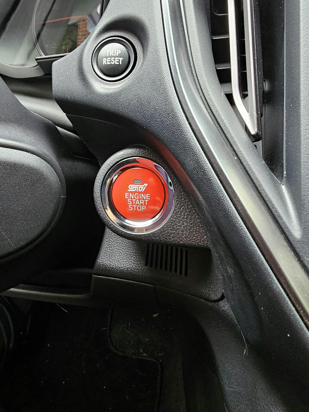 Subaru JDM Push Start Button Red 2022-2024 WRX / 2018-2021 Crosstrek ...