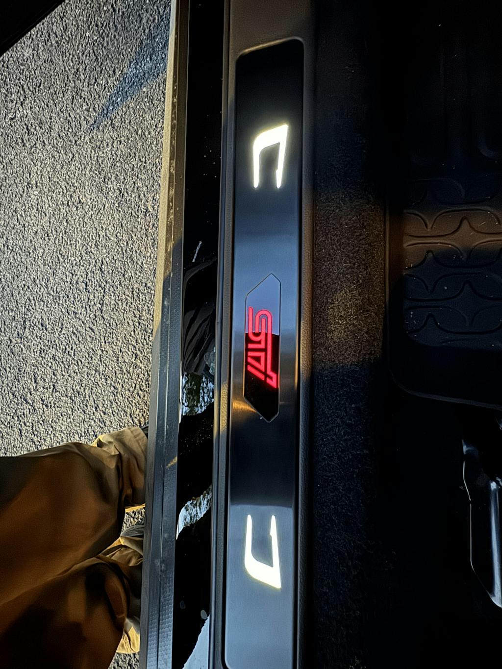 Subaru OEM Illuminated STI Logo Door Sill Plates 2022-2024 WRX ...