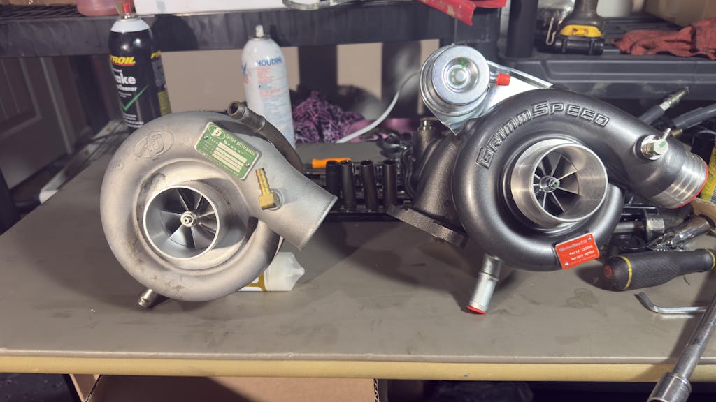 Grimmspeed Overtake BB500 Turbocharger Kit for WRX STI 2002 — Subimods.com