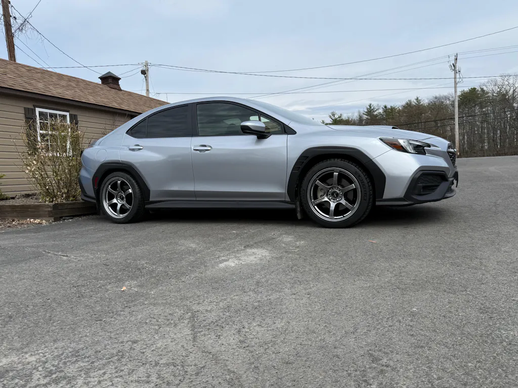 Gram Lights 57DR Silver 18x9.5 5x114.3 for WRX STI 2011-2024 — Subimods.com
