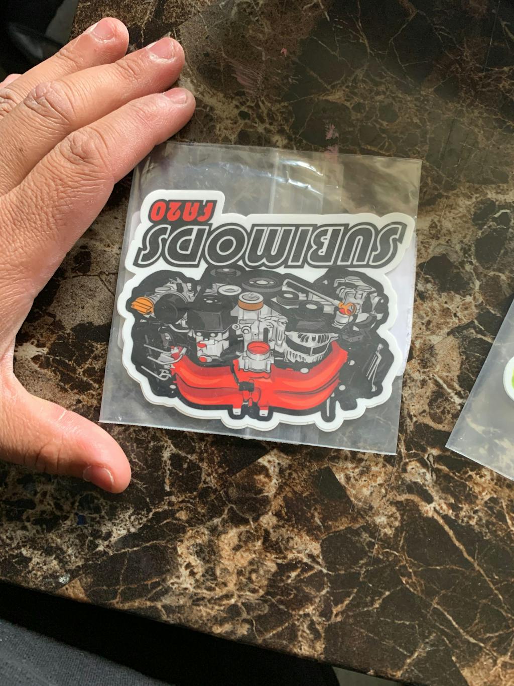 Subimods Official Slap Series "FA20" Sticker - Subimods.com