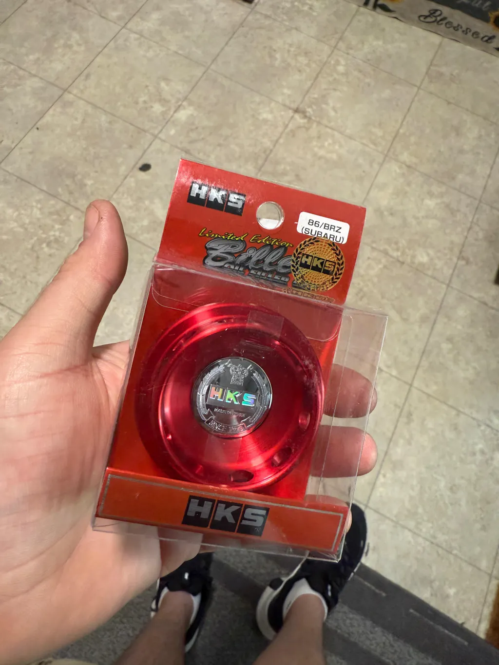 HKS Billet Oil Cap for Subaru WRX STI 2015+ - Subimods — Subimods.com