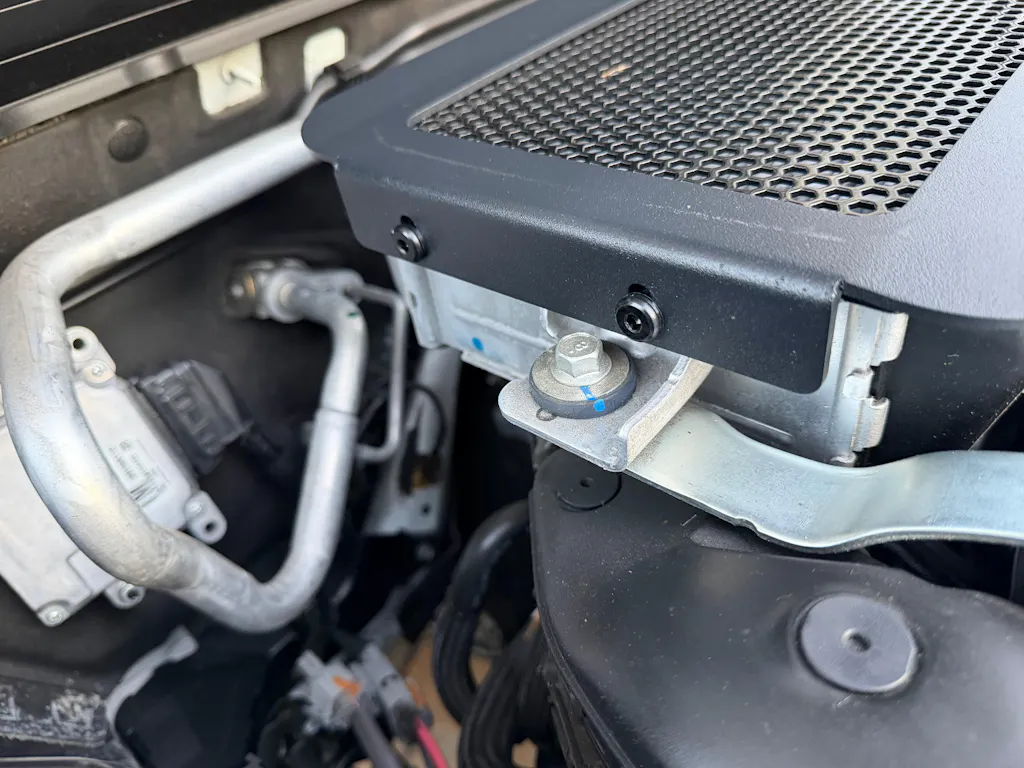 SMY Top Mount Intercooler Cover V2 Wrinkle Black WRX 22-25 — Subimods.com