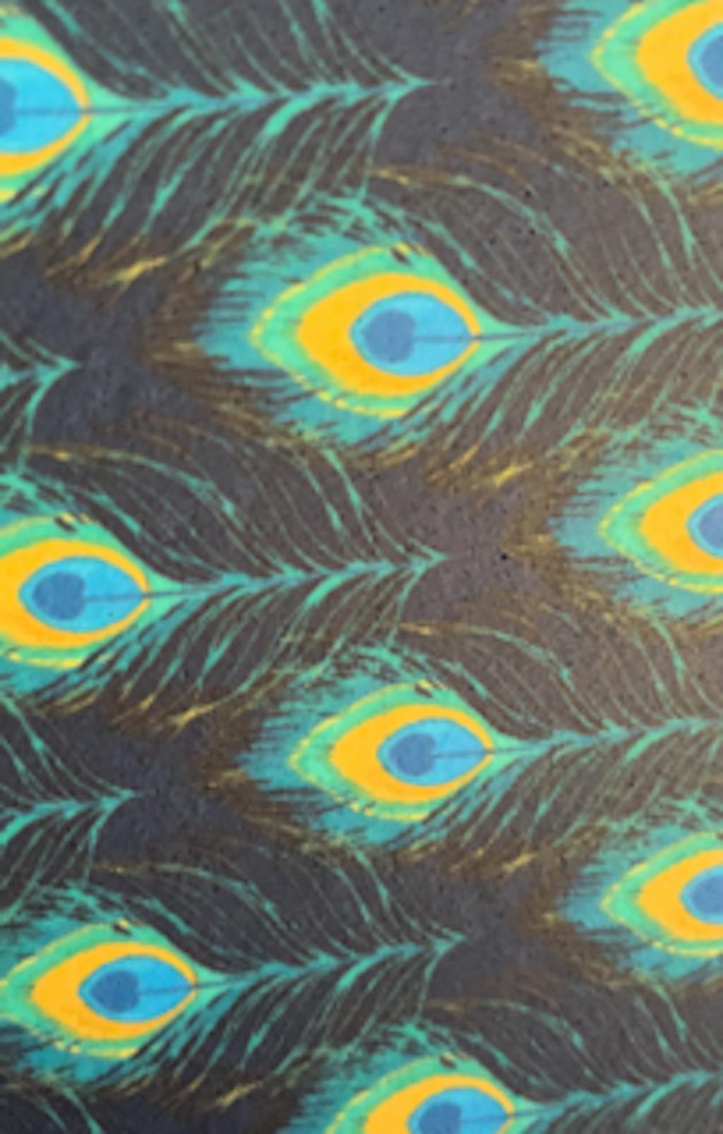 Peacock Feather Pattern - Icing - ISA049 – Sugar Art