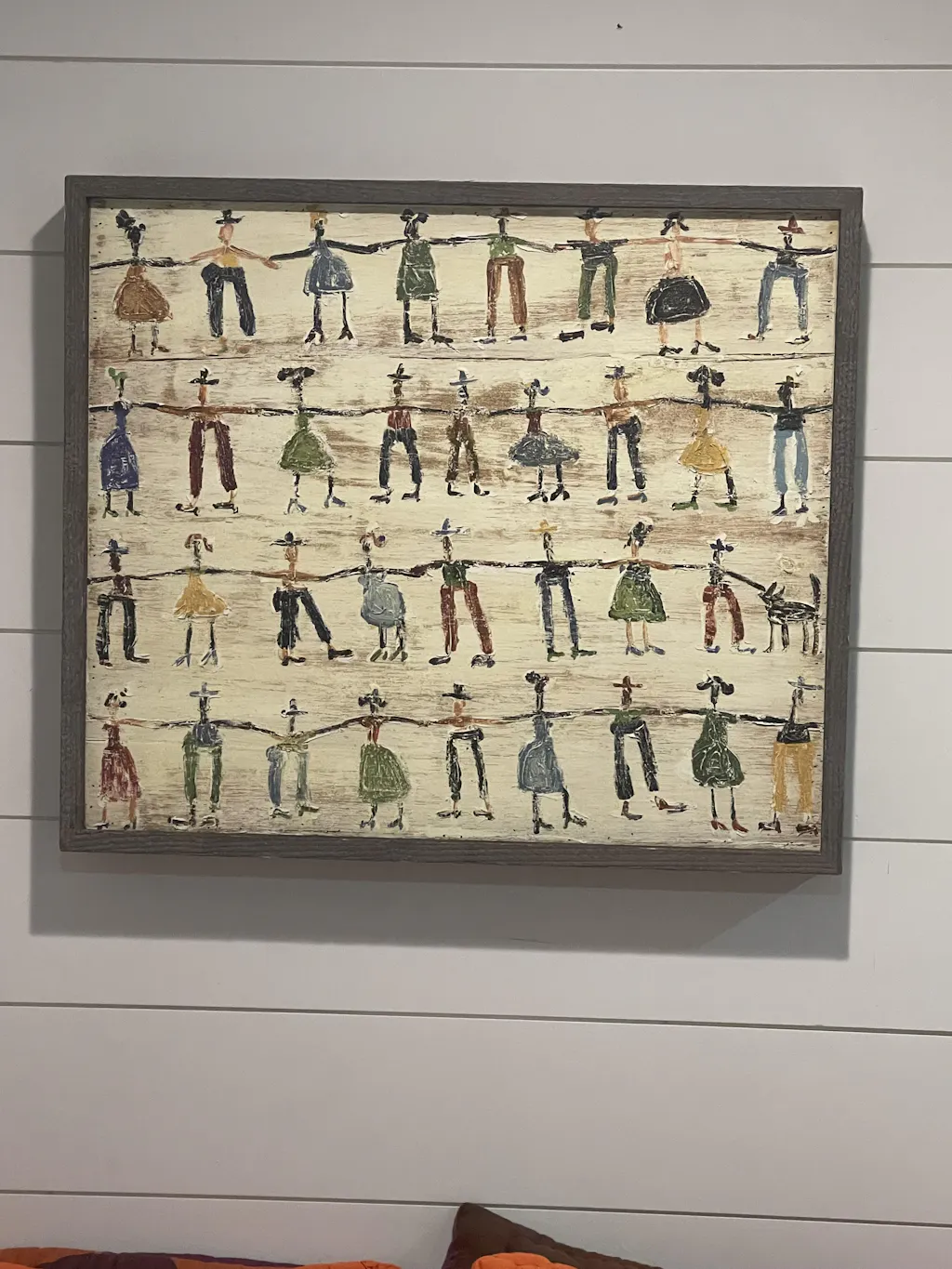 Little People (Grey Wood) - Art Print – Sugarboo & Co