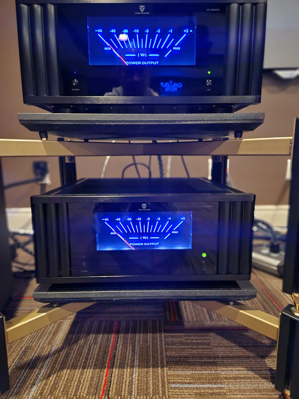 TW AD-2500 Pro - New Version Of 2 channel Amp 1500W@8Ω Bridged & 2X500 ...