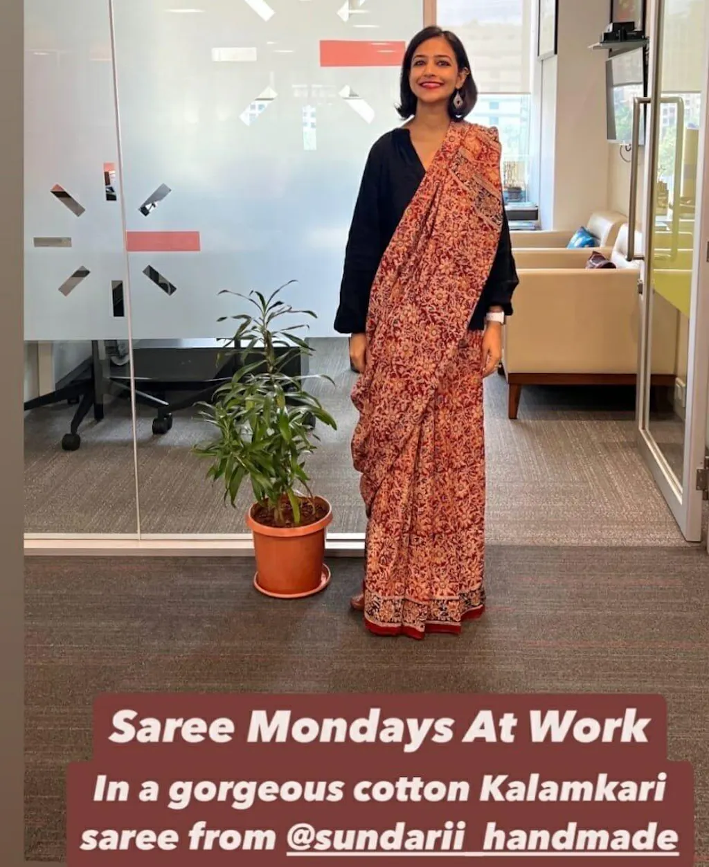 Buy Designer Indian Sarees Online - Sundraii Handmade