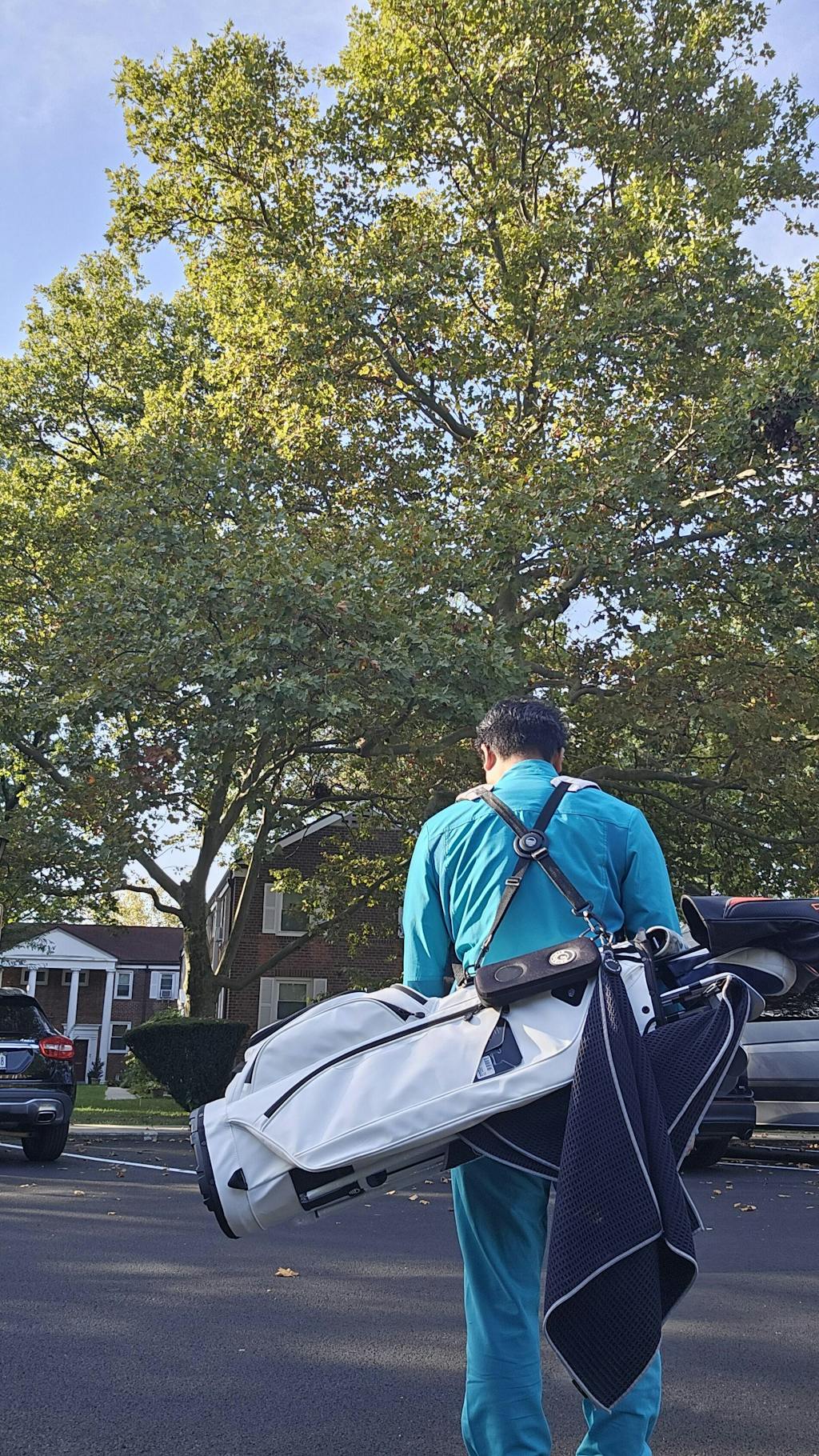 Ryder S-Class | Cream Leather Full Size Stand Bag – Sunday Golf