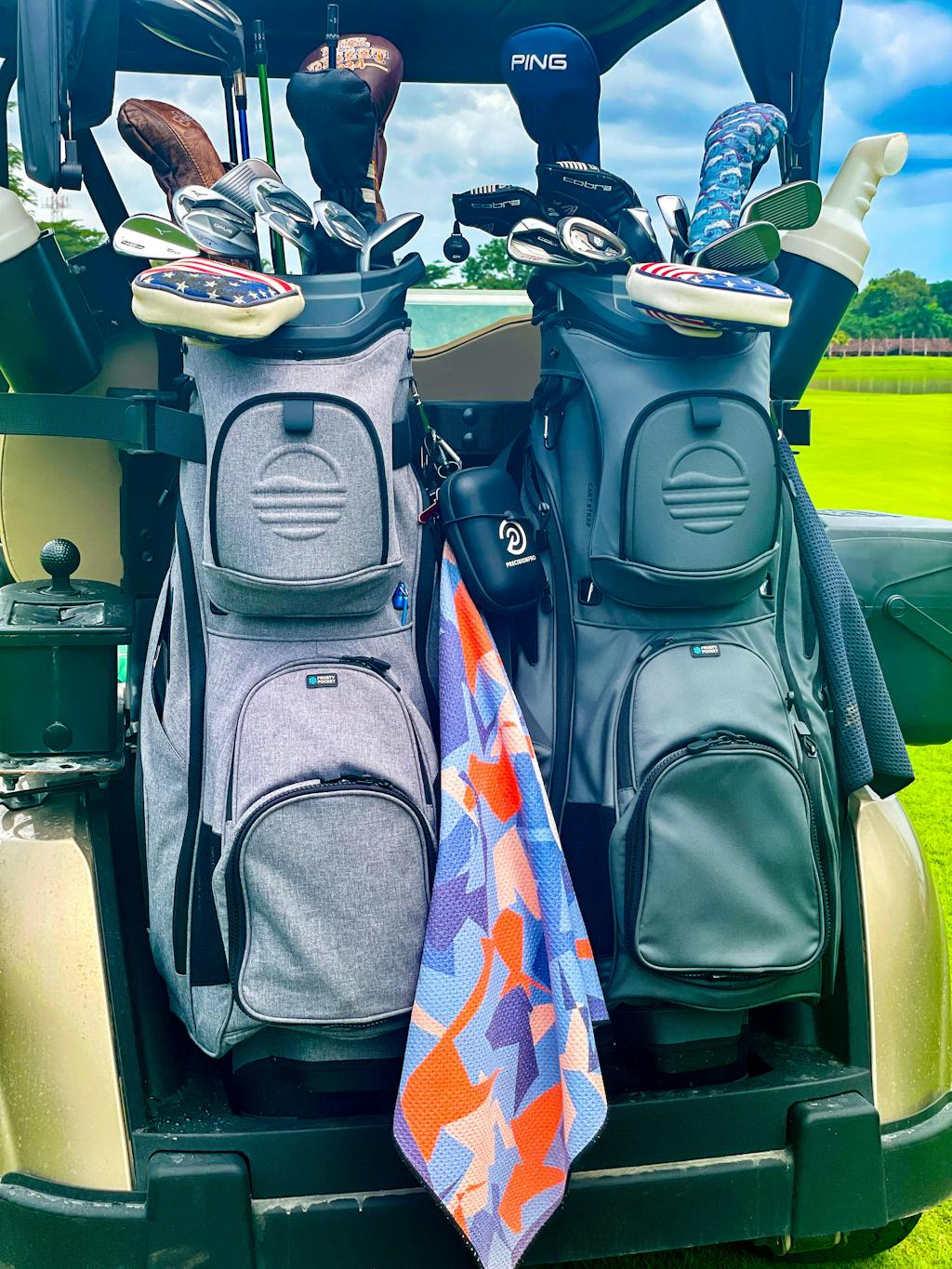 THE BIG RIG | Cart Bag - Midnight Green – Sunday Golf