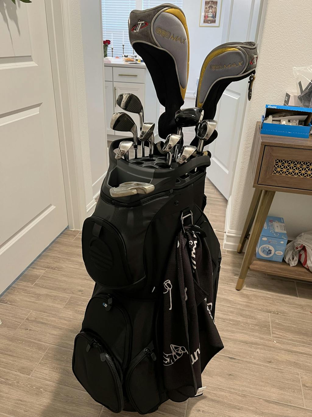 THE BIG RIG | Cart Bag - Midnight Green – Sunday Golf