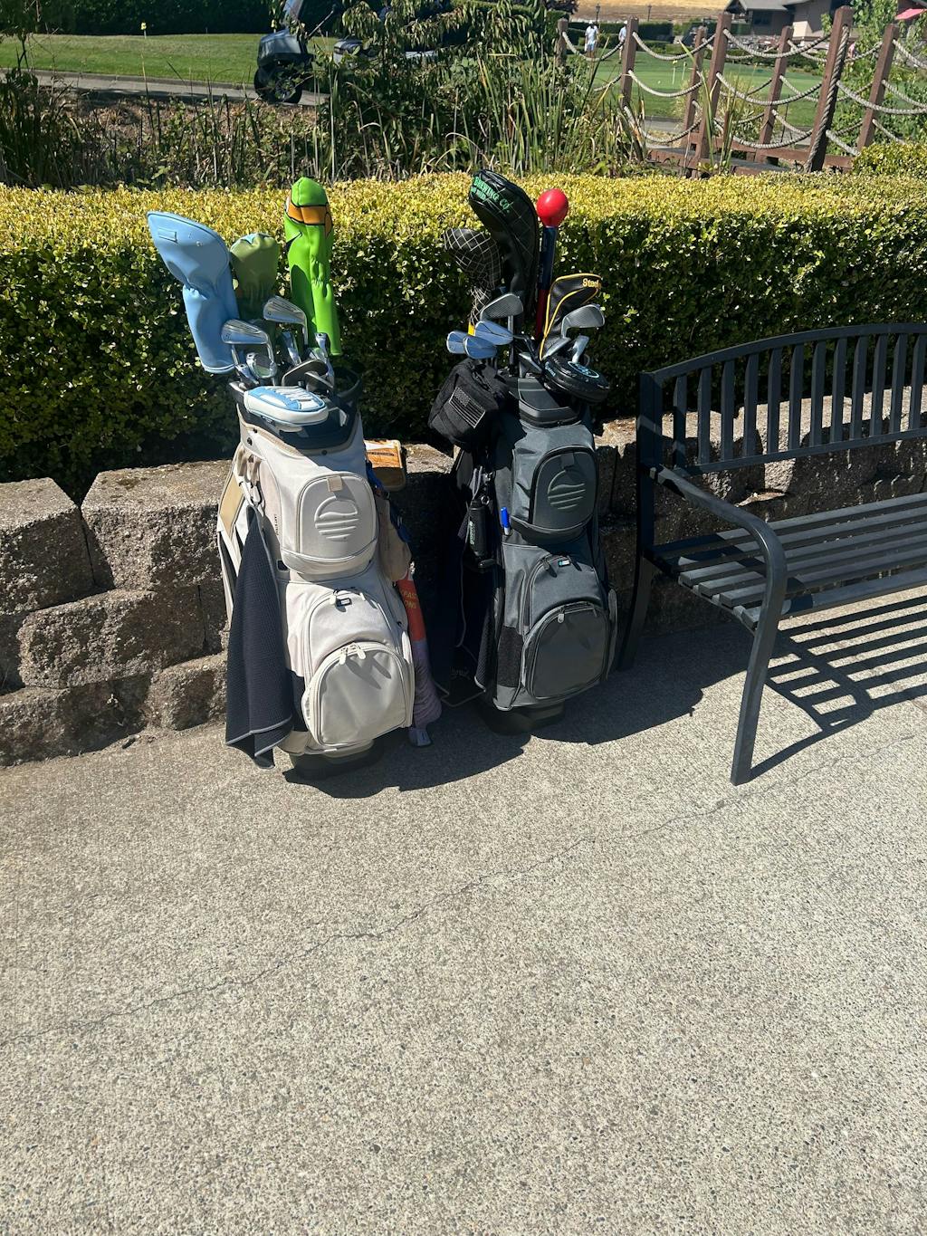 THE BIG RIG | Cart Bag - Heather Gray – Sunday Golf