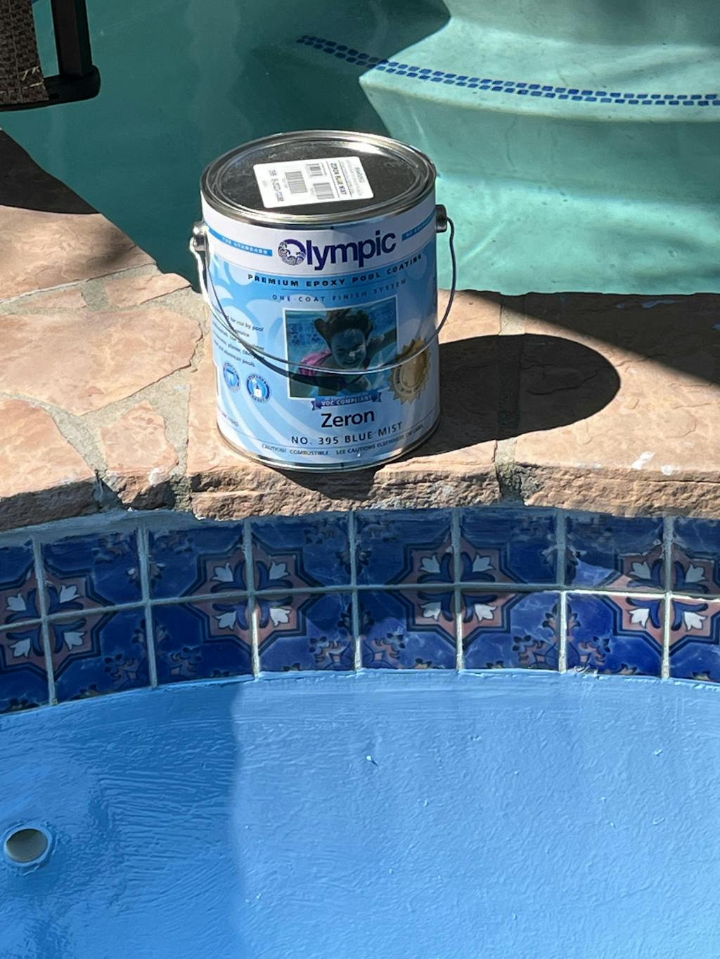 Olympic Zeron Epoxy Pool Paint at Sunplay