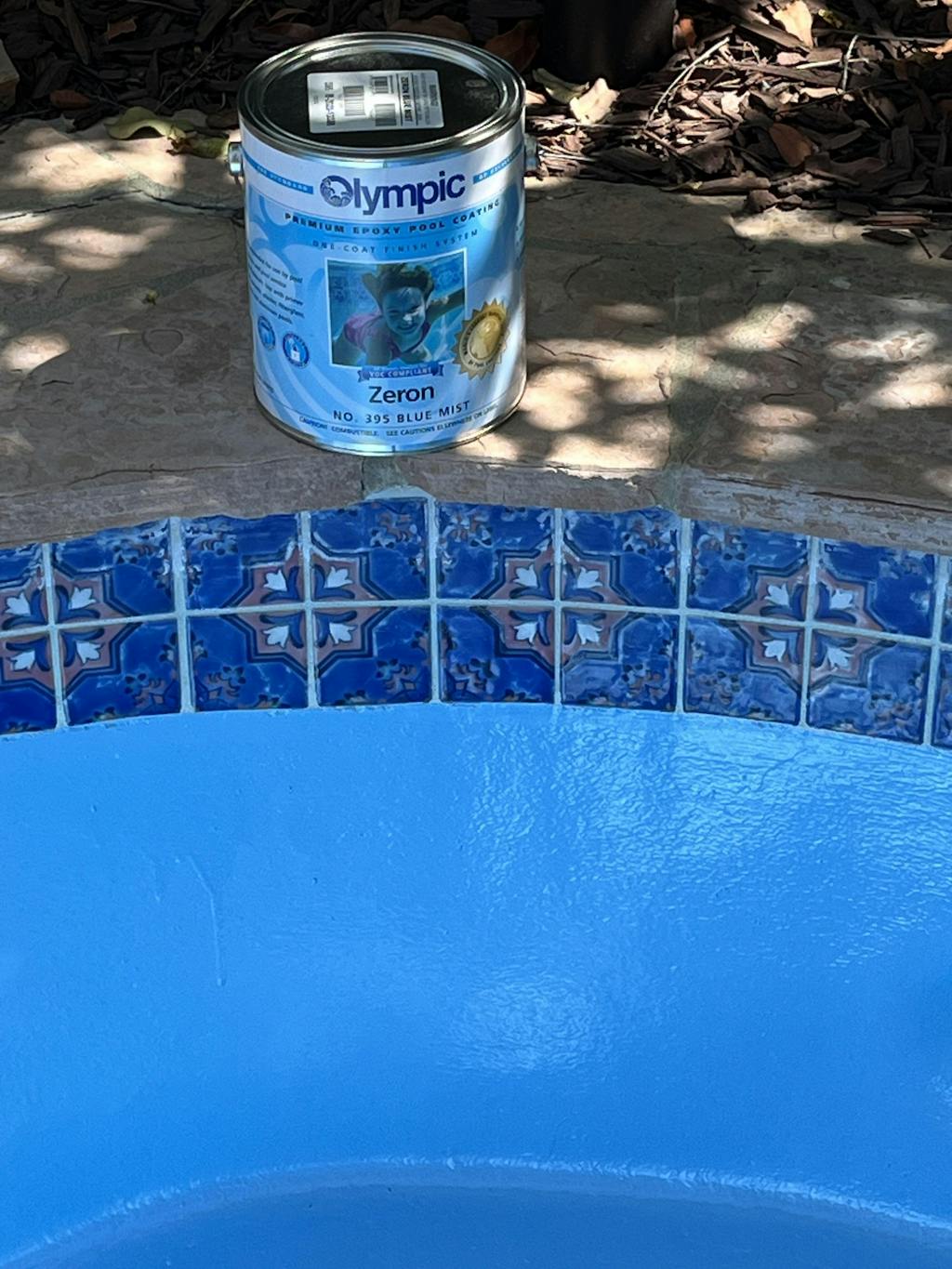 Olympic Zeron Epoxy Pool Paint at Sunplay