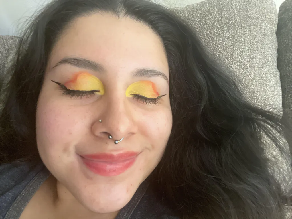 Trippy Child Shadow Palette – Sunset Makeup