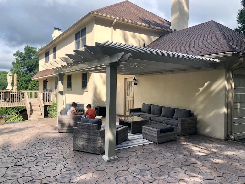 Eyebrow Pergolas for Sale - Sunset Pergola Kits™ [15% Off]